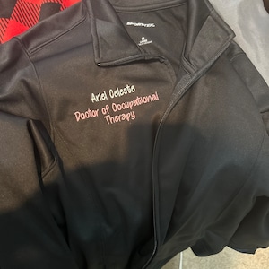 Occupational Therapy Caduceus Stethoscope Stretch Sportwick Jacket With ...