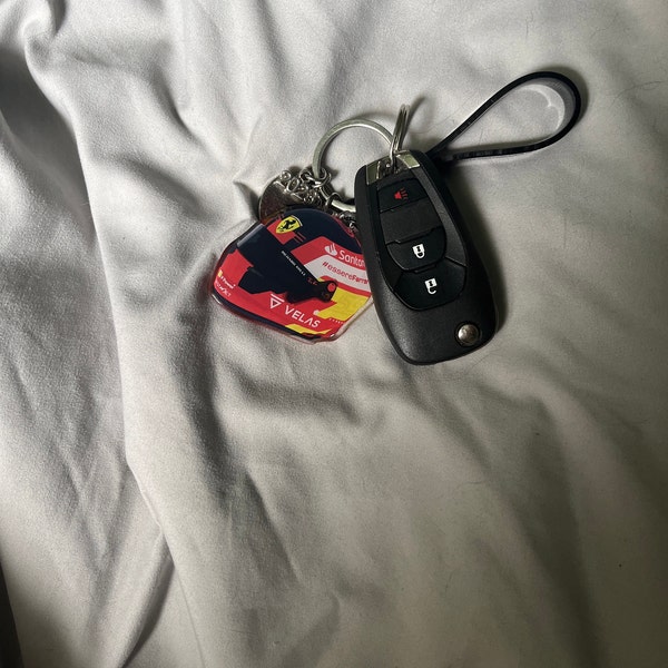 2024 Formula One Epoxy Resin Mini Helmet Keyrings, F1 Keyrings, F1 Gift ...