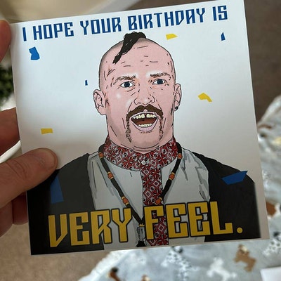 Will Smith Slap Funny Birthday Card, Chris Rock Meme Card, Oscars Meme ...