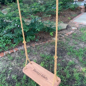 Recycled Tire Swing Kit/tree Swing/tire Swing/wood Tree Swing - Etsy