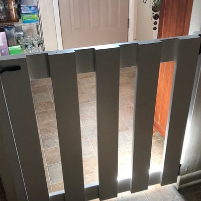Modern Style Pet or Baby Gate Made to Fit Pet Security Gate Wooden ...