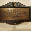 Personalized Haunted Mansion Themed Address Plaque Sign ANTIQUE FINISH ...