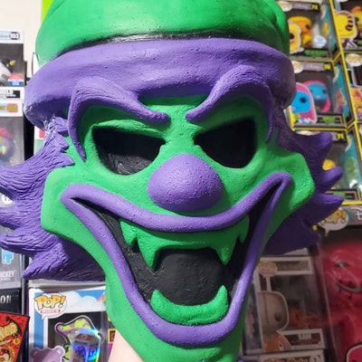 Great Milenko Mask Purple ICP Display Latex Insane Clown Posse Juggalo ...