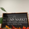 Autumn Market Fall Sign Fall Market Sign Rustic Fall Wood - Etsy