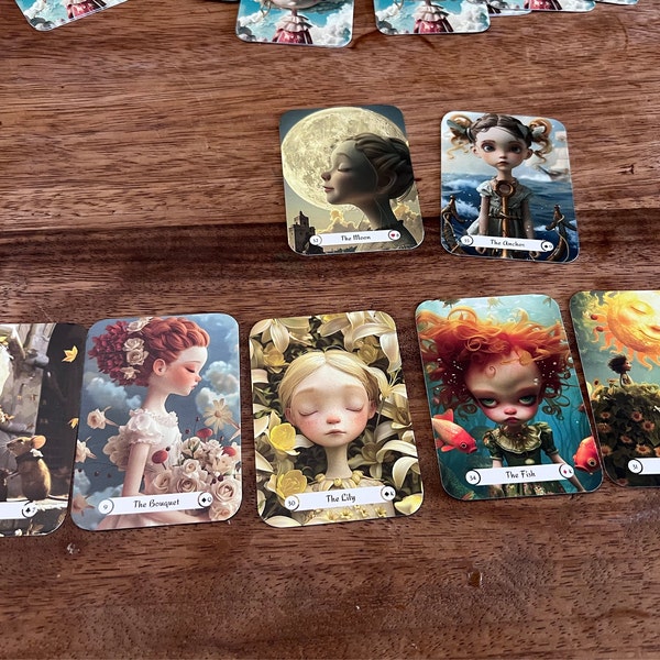 Retro Poster Tarot Deck, Red Tarot Cards, RSW Based Tarot, Black Tarot ...