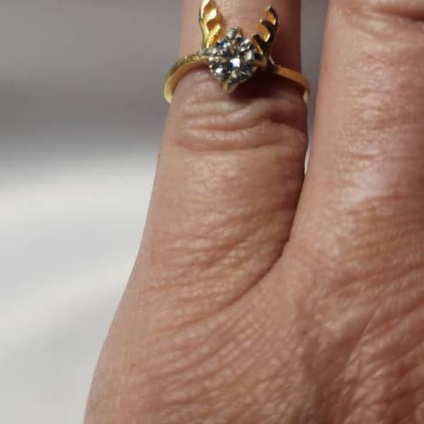 Vintage Alexandrite Ring-engagement Ring-cushion Cut Alexandrite-color ...