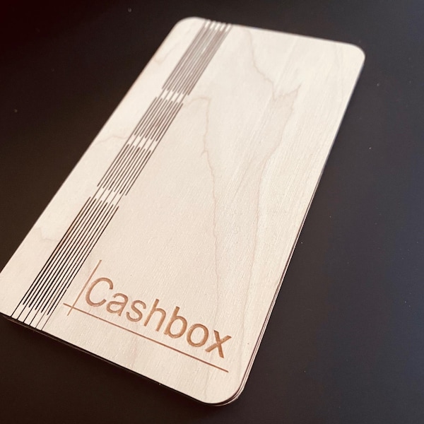 Laser Cut Wooden Money Box Template: Customizable Cash Storage (SVG ...