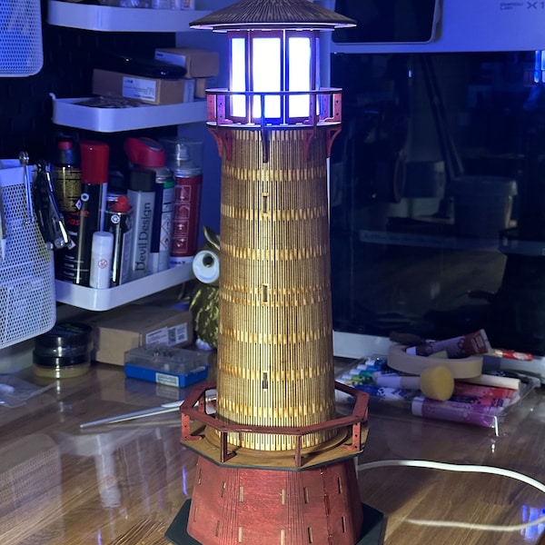 Digital Download SVG- Laser Cut Lighthouse, Glowforge, Nativity, LED ...