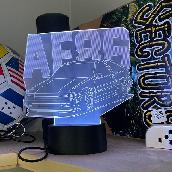 Nissan Skyline R34 GTR JDM Car Lamp Night Light LED Touch Light Home ...