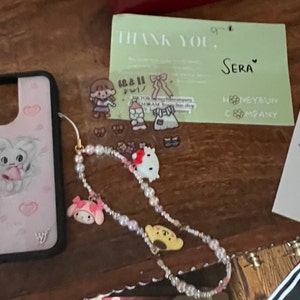 Duck Daisy Phone Strap/duck Daisy Flower Phone Charm/beaded - Etsy