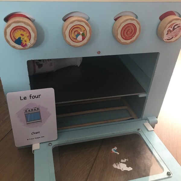 In My Home DIGITAL Download, French Bilingual Flashcards, French ...