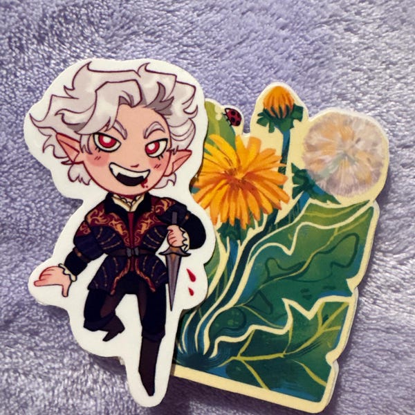 Orange Dog Sticker - Etsy