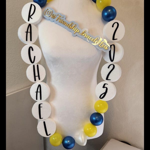 Friendship Bracelet Style Lei or Sash - Etsy