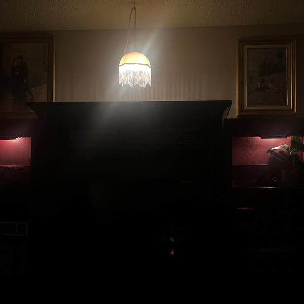 Vintage Tassel Pendant Light Decorative Lights Luxurytassel Lampshade ...