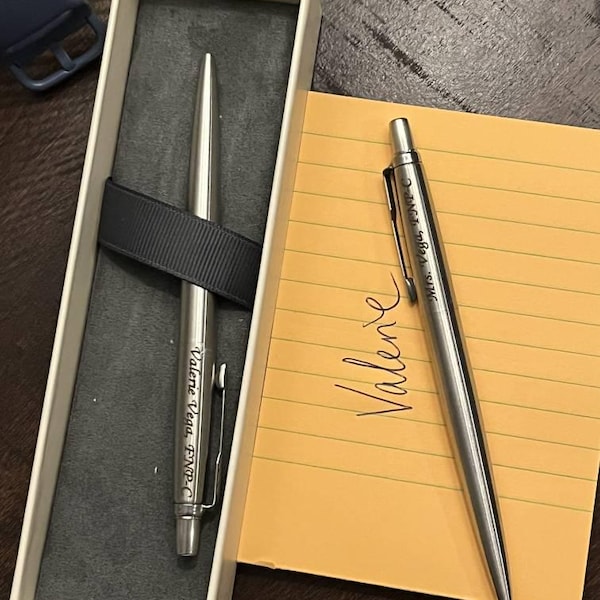 Personalized Parker Jotter Ballpoint Pen, Custom Ball Pen Set, Phd ...