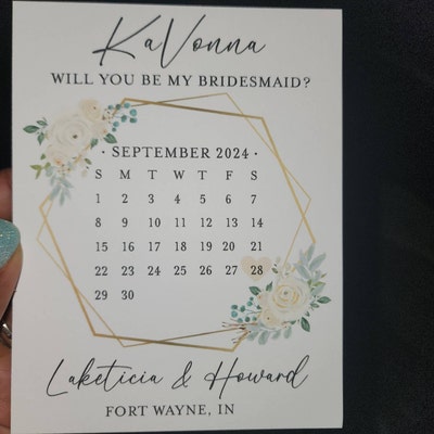 Will You Be My Ninang Card Personalized Card Ninang - Etsy