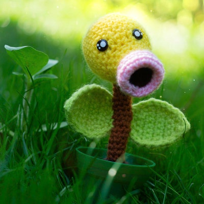 Bellsprout Amigurumi Crochet Pokemon PATTERN ONLY - Etsy
