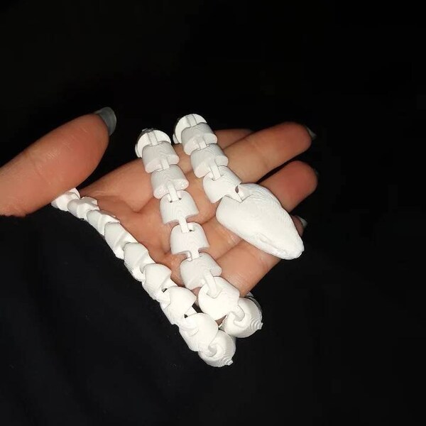 Flexi Snake Model and Fidget Toy - Etsy
