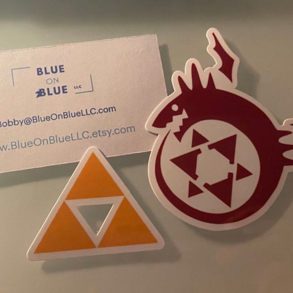 FMA Stickers - Vinyl Die-cut Stickers - Fullmetal Alchemist / Fullmetal ...