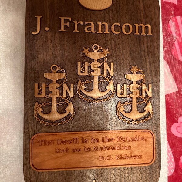 Navy Officers Crest mustang 3D Stl File for CNC Router - Etsy