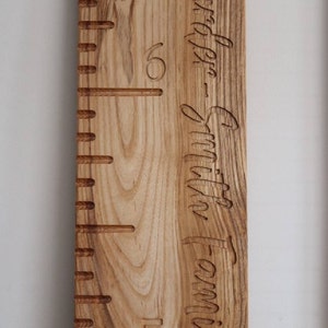 12th Scale Miniature Height Chart, 1/12th Scale for Dolls House, 1:12 ...