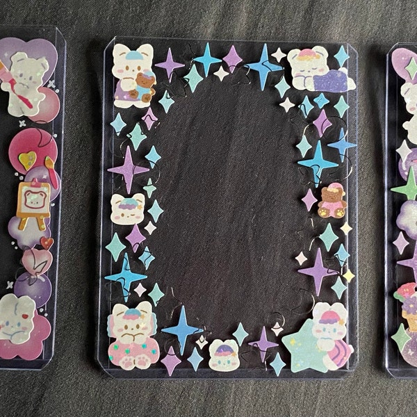 Cute Premade Decorated Toploaders | Toploader Deco - Etsy