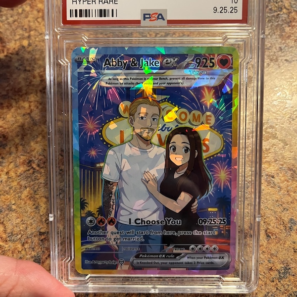 Custom Pokemon Card, Print Your Own Card, Holographic Custom Cards ...