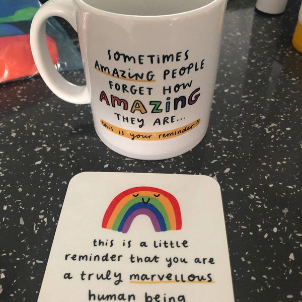 This is Your Reminder Mug, Personalised Mug, People Forget How Amazing ...