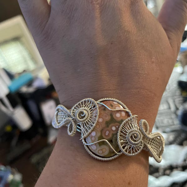 Woven Wire Helix Beaded Bracelet Tutorial - Etsy