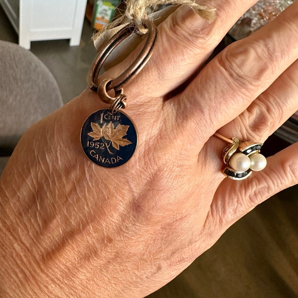 Lucky Silver Sixpence Keyring / Old Irish Coin / Greyhound & Harp /1928 ...