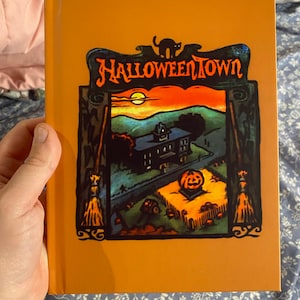Halloweentown Book Notebook - 6x8 Hardcover Fall Halloween Autumn ...