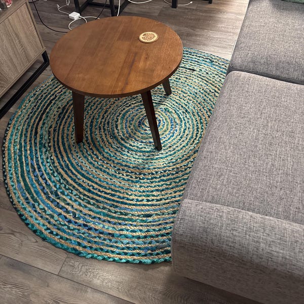 Boho Area Rug, Chindi Rug, Area Rag Rug, Home Indian Carpet, Floor ...