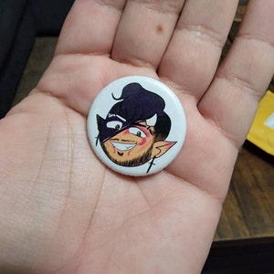 Blank Button Pins Blank Face Buttons white or Black, FREE SHIPPING ...