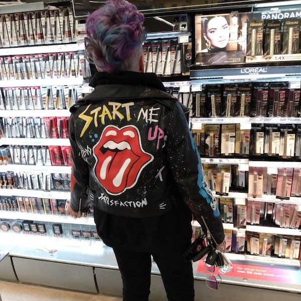 Evil Eye Denim Jacket Artwork | Hand Painted Denim Jacket ...