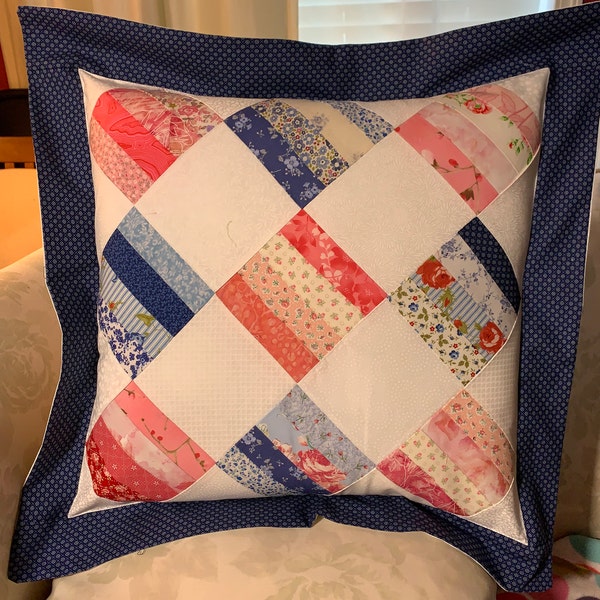 Allsorts Pillow PDF Sewing Pattern; Patchwork Pillow Pattern; DIY ...