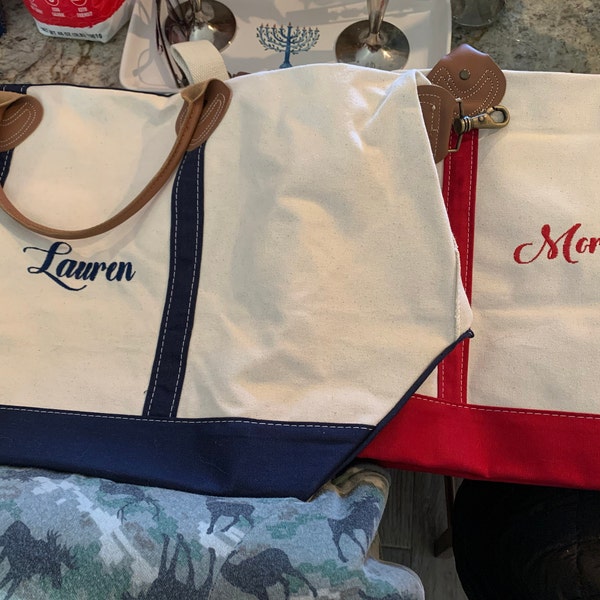 Personalized Weekender~monogrammed Duffle Bag~canvas Weekender Bag ...