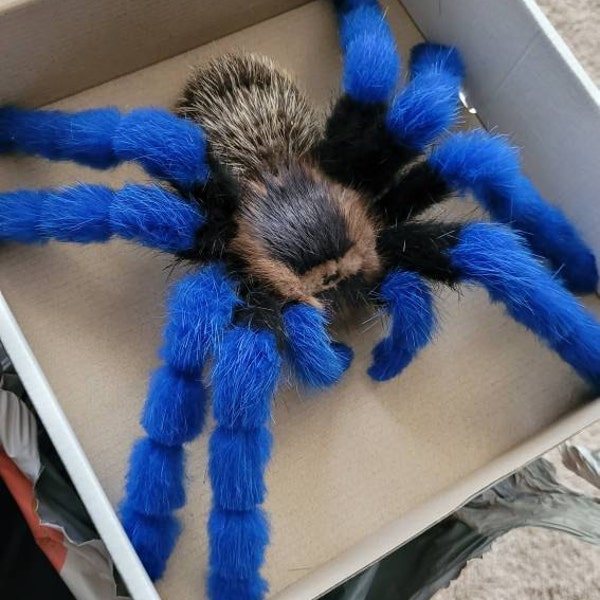 Fake Arctic Spider Plush Tarantula Stuffed Insect Monster Realistic ...
