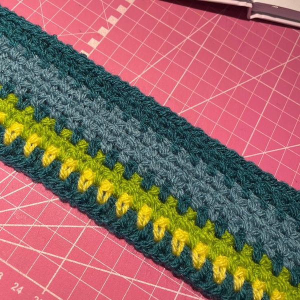 Granny Square Scarf Crochet Pattern: Elsbeth Inspired DIY Accessory ...