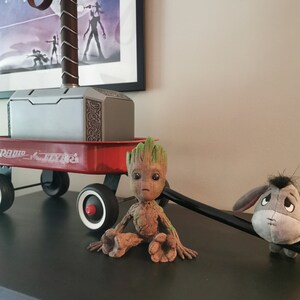 Baby Groot Desk Decor: Guardians of the Galaxy | Etsy