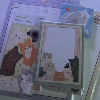 Daily Letter Set Series II Cute Letter Set, Kawaii Letter Set, Cute ...