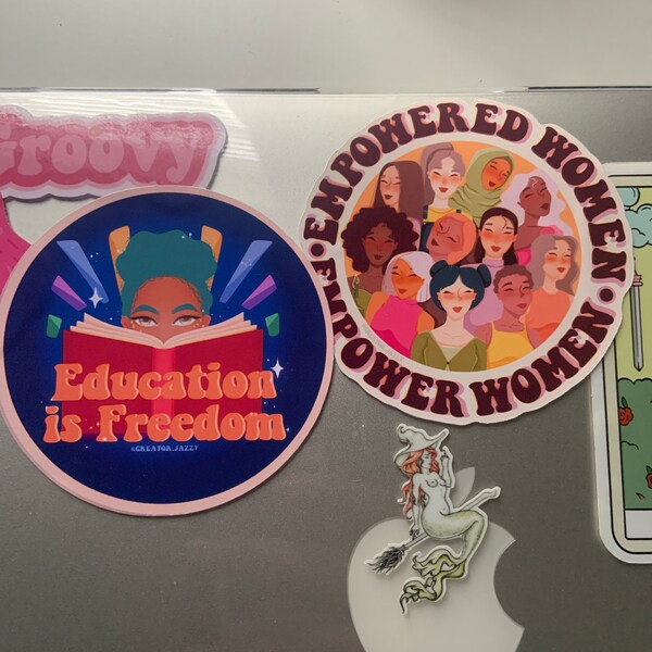 Empowered Women Empower Women Sticker | Feminist Sticker for Laptop ...