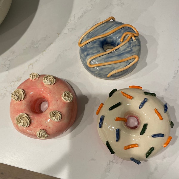 Dot Dot Donuts Set of Three - Etsy