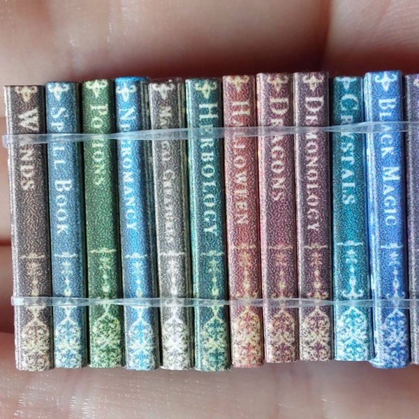 3 Printable Magical Books With Pages - Wands, Dragons and Crystals for ...