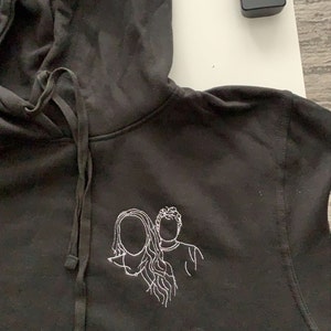 Personalised Matching Couple Hoodies Partner Hoodies - Etsy