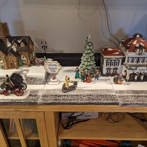 Spring/summer Village Display Platform for Lemax / Department 56 ...