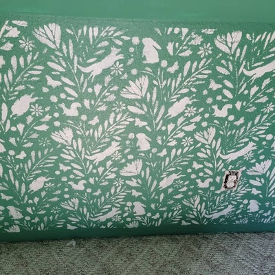Forest Pattern Wall Stencil, Floral Wall Stencils for Painting ...