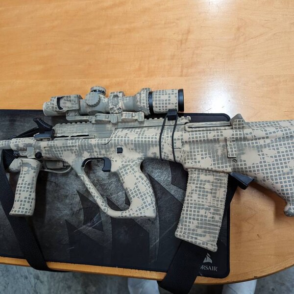 DCU Camo Stencil Pack for Duracoat, Cerakote, Spray Paint, Vinyl Weapon ...