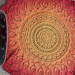 AZTEC SUN Crochet Mandala - Pdf Pattern (only Charts/diagram) - Etsy