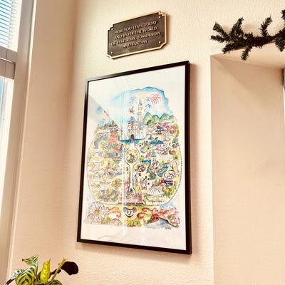 Nutcracker Watercolor Map Art Print - Etsy