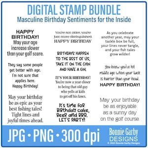 Sympathy Card Sentiments 'for the Inside' Digital Stamp Bundle, Clip ...